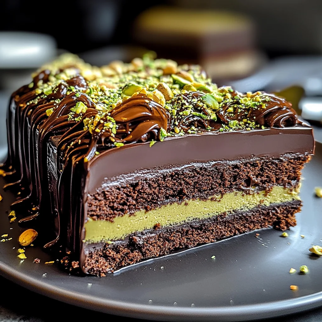 Dubai Chocolate Cake - The Ultimate Tempting Dessert